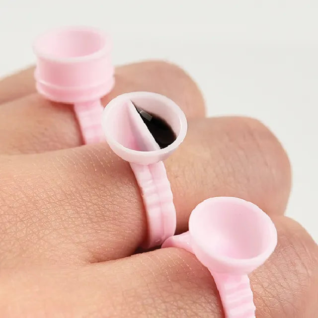 Disposable Glue Rings – Mini-Beauty Industry